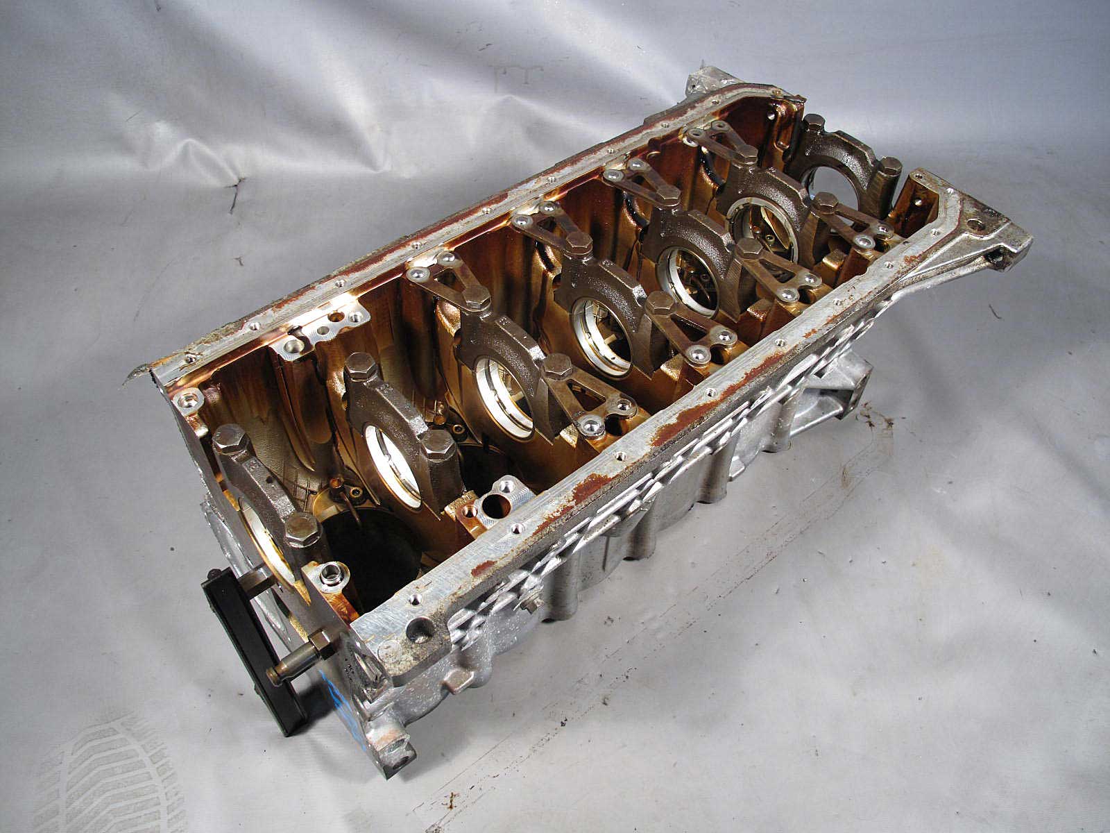 BMW 3.0L M54 6-Cylinder Aluminum Bare Engine Cylinder Block 2001-2006 ...